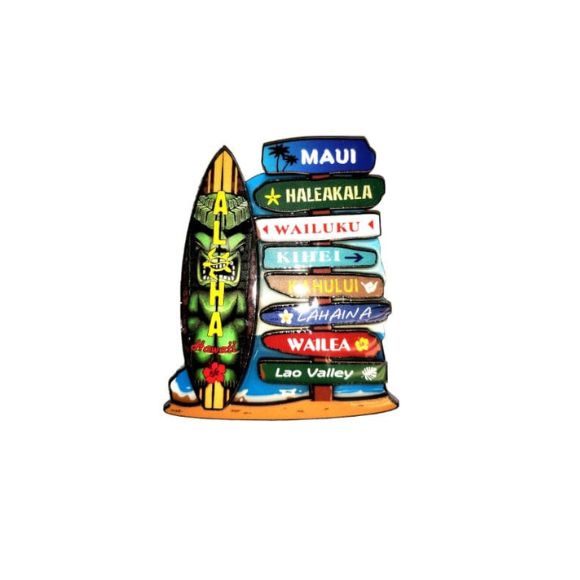 Maui Sign Magnet – Hilo Hattie